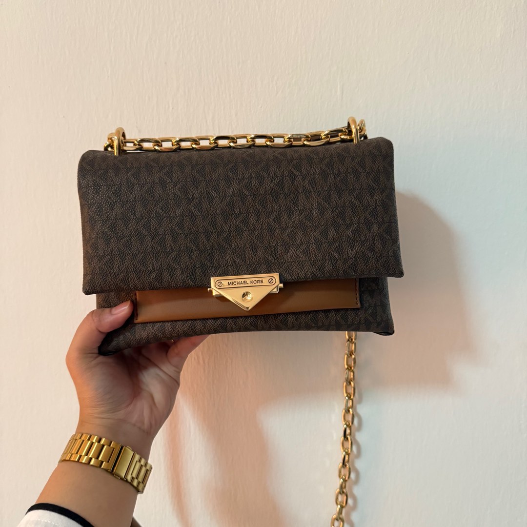 Michael Kors Cece Medium Logo Shoulder Bag, Luxury, Bags & Wallets on ...