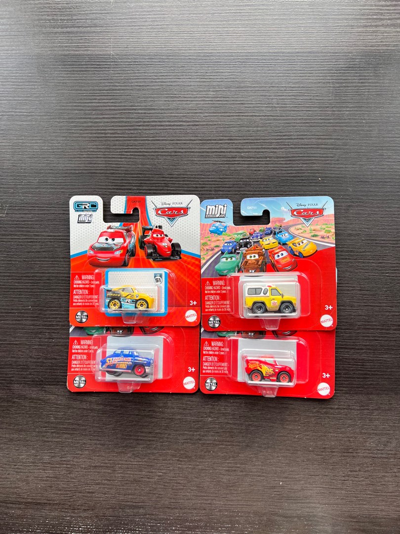 Mini racers disney pixar cars, Hobbies & Toys, Toys & Games on Carousell