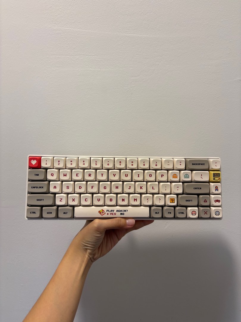 MKB Tester68 Hot Swappable 68 keys mechanical keyboard - gateron milky ...