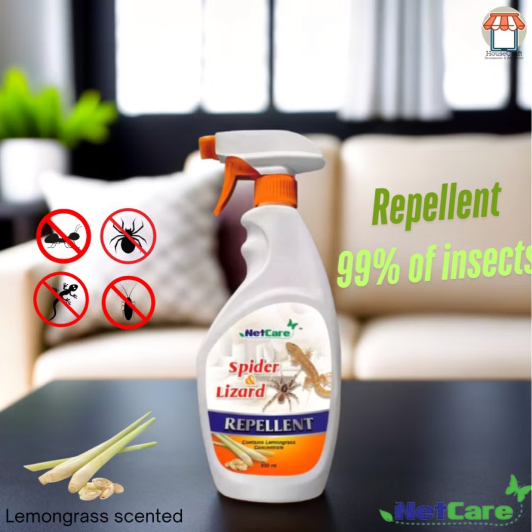 NETCARE Spider and Lizard Repellent Spray 500ml, Furniture & Home ...