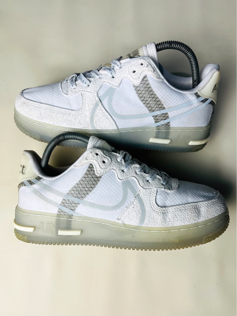 Nike Air Force 1 React 'Dimsix Authentic -Size, Fesyen Pria, Sepatu ...
