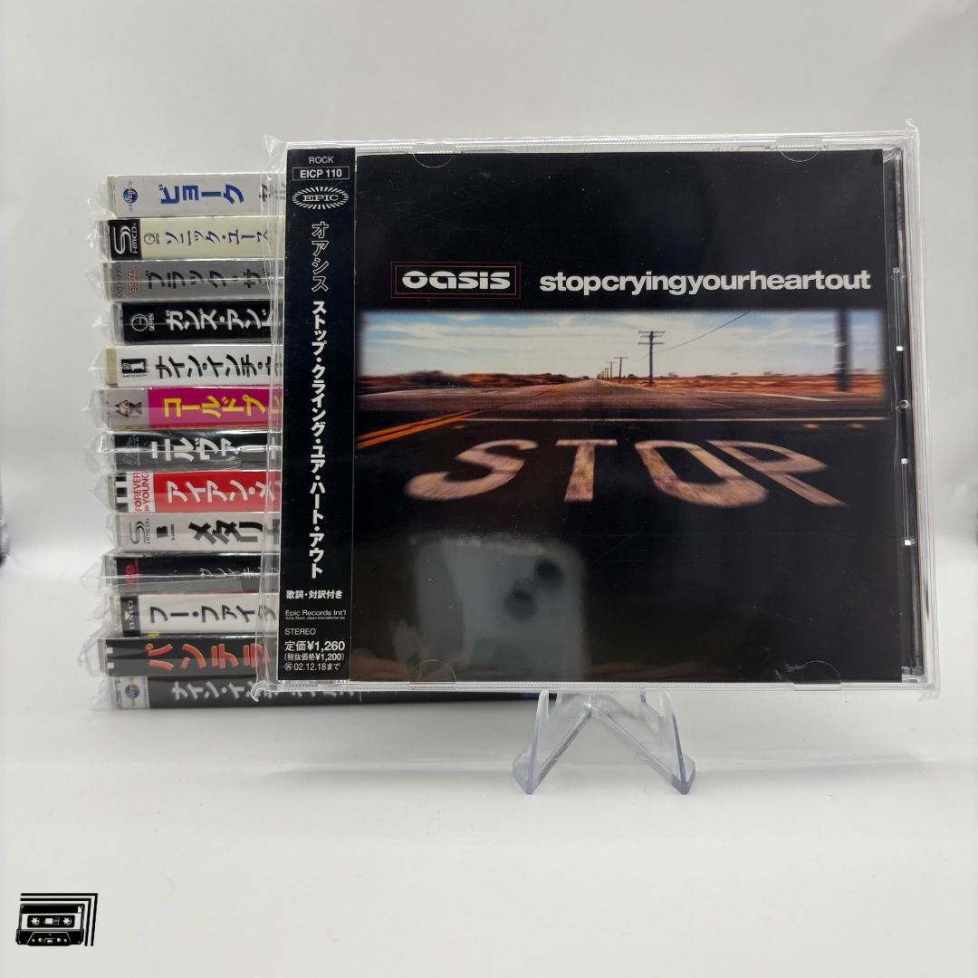 oasis - stop crying your heart out obi jp cd, Hobbies & Toys, Music ...