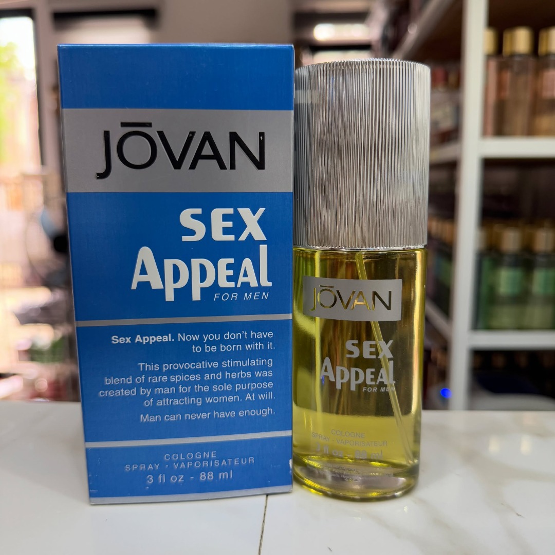 Original Jovan Sex Appeal for Men 88mL, Beauty & Personal Care ...