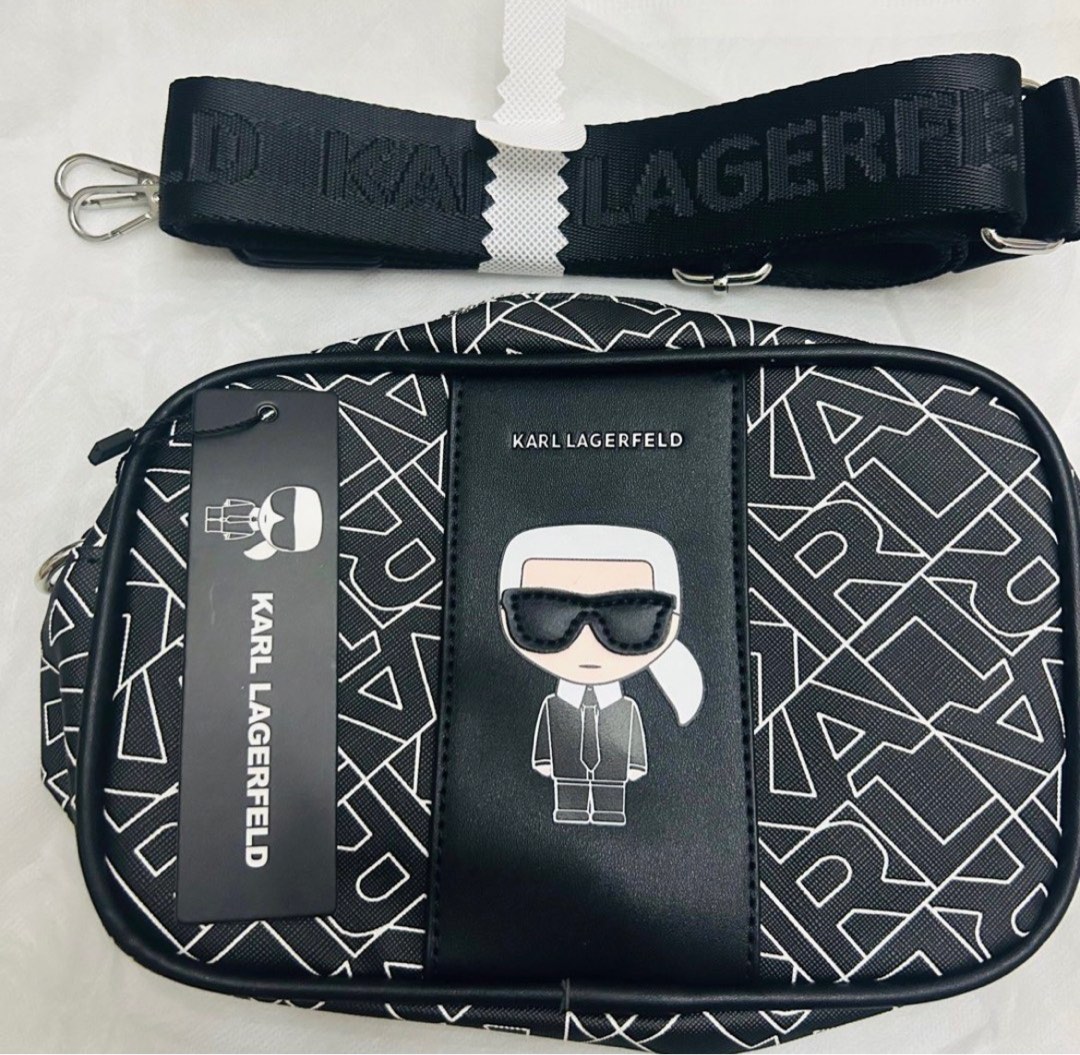 Original Karl Lagerfeld Camera Bag, Women's Fashion, Bags & Wallets ...