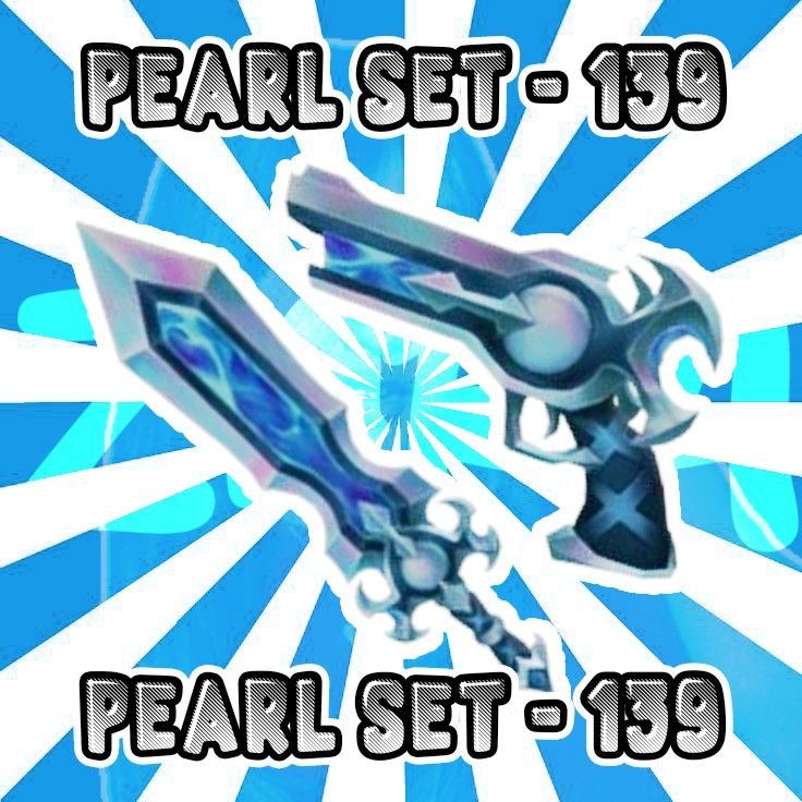 PEARL SET mm2 weapon CHEAPEST PRICE, Video Gaming, Gaming Accessories ...