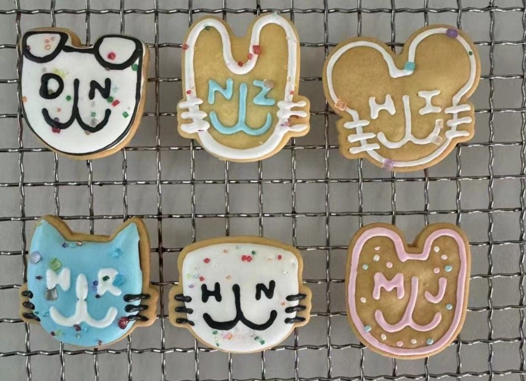 [PO, READ DESCRIPTION] FANMADE MD NEWJEANS NJZ DRAWING BUTTER COOKIE ...