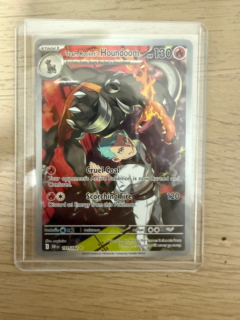 Pokemon TCG Destined Rivals IR Illustration Rare cards, Hobbies & Toys ...
