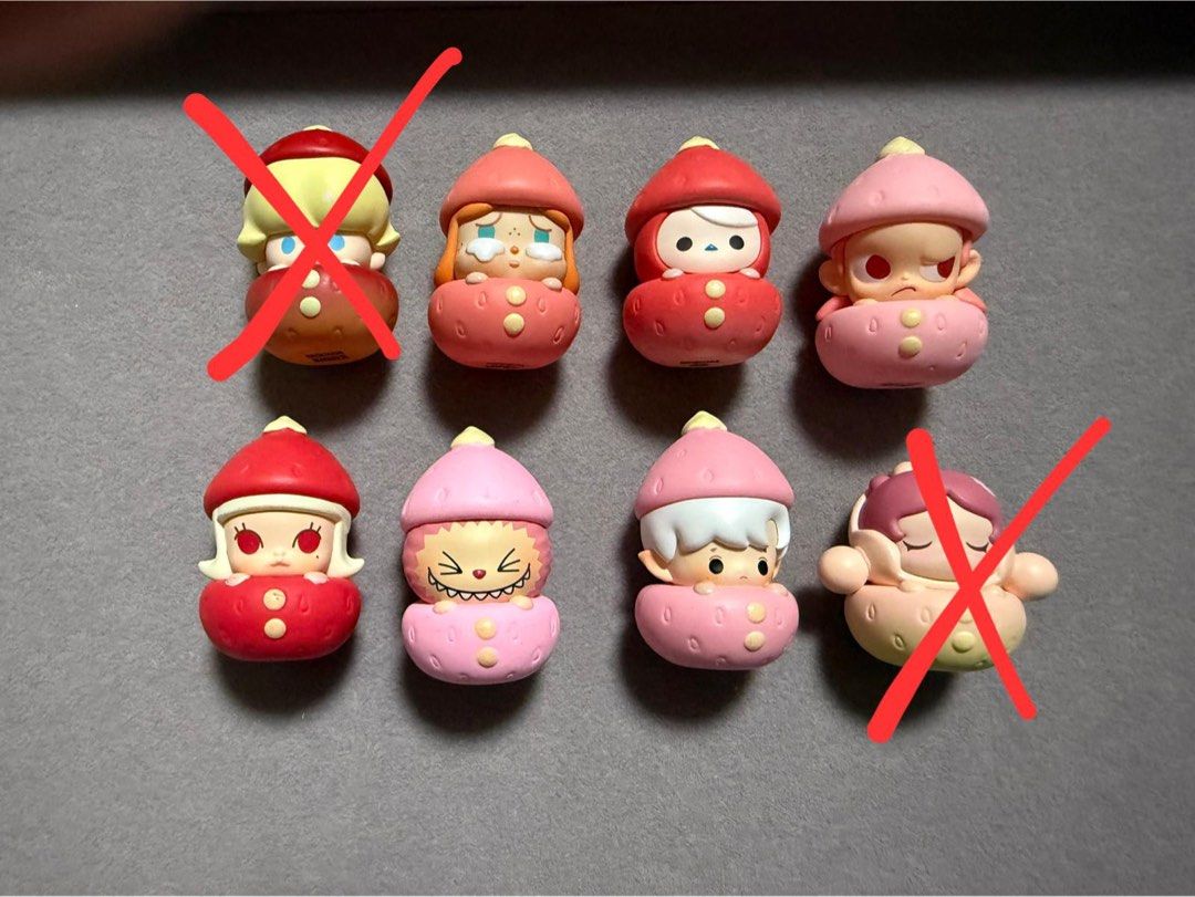Popmart popbean (Skull Panda, Crybaby, Dimoo, Hacipupu, Molly, Labubu ...