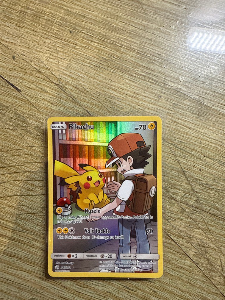 Reds Pikachu Cosmic Esclipse, Hobbies & Toys, Memorabilia ...