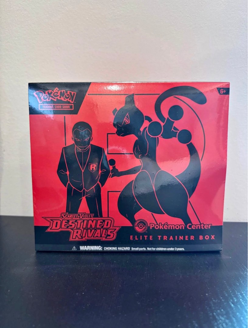 SHRINKED Pokemon Center Destined Rivals ETB, Hobbies & Toys, Toys ...