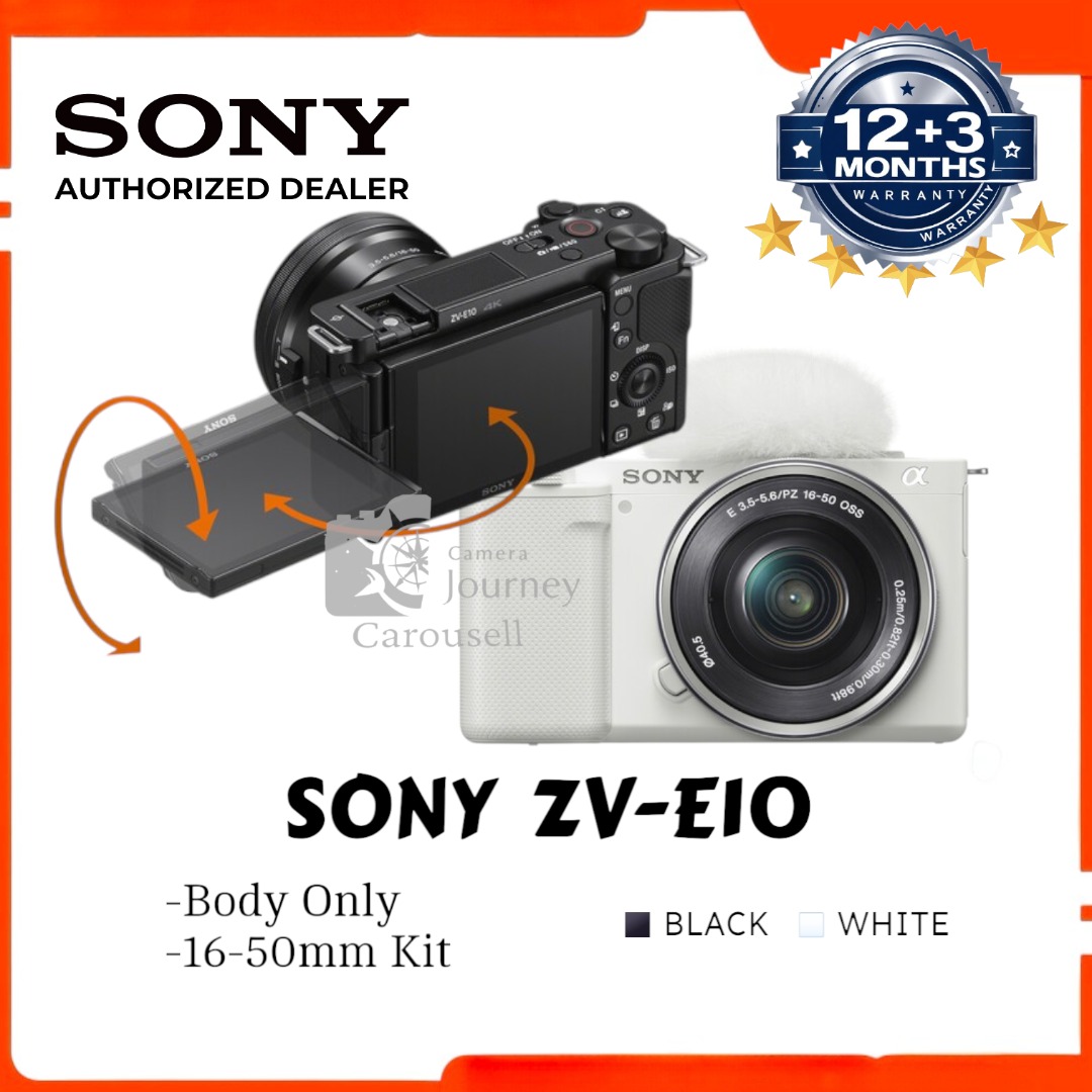 Sony ZV-E10 Body |Sony ZV-E10 16-50mm kit |sony zve10 | Sony ZVE10 16 ...