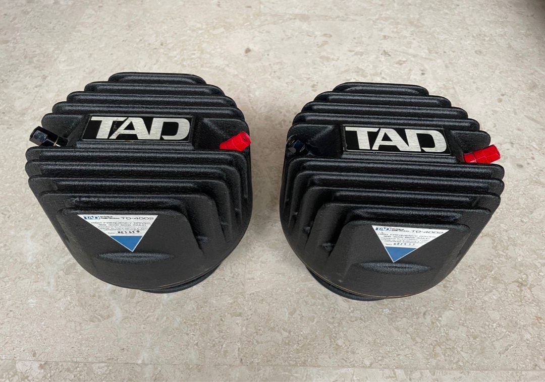 TAD TD4002 compression drivers, Audio, Soundbars, Speakers & Amplifiers ...