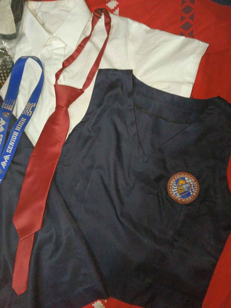 TAKE ALL AMA uniform Senior highschool, Women's Fashion, Dresses & Sets ...
