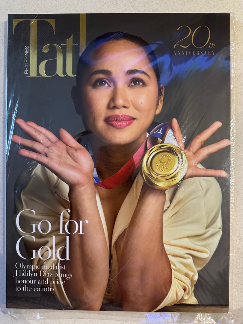 Tatler Magazine 20th anniversary Hidilyn Diaz, Hobbies & Toys, Books ...