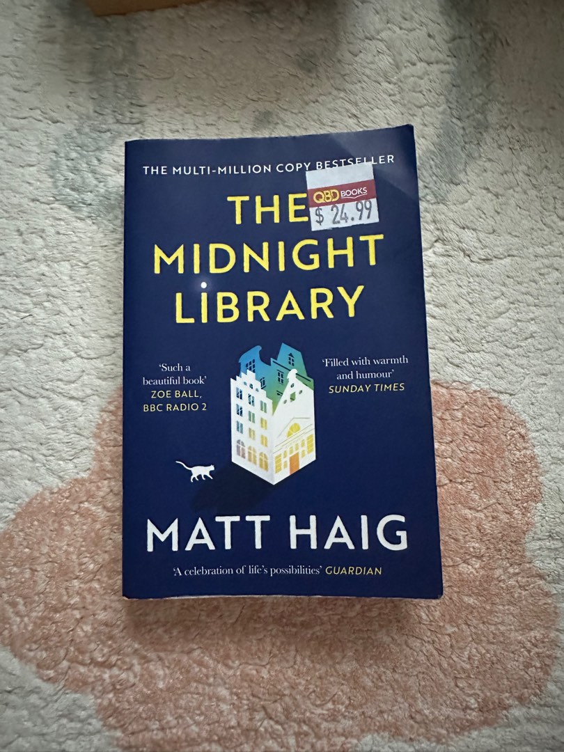 The Midnight Library by Matt Haig, Hobbies & Toys, Books & Magazines ...