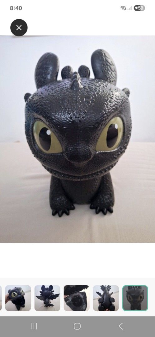 Toothless how train your dragon xxi popcorn bucket, Perabotan Rumah di ...
