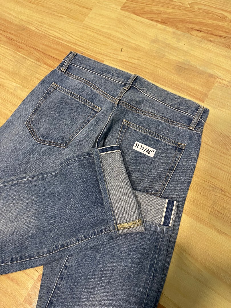 uniqlo 90an vintage selvedge s31-s32, Men's Fashion, Bottoms, Jeans on ...