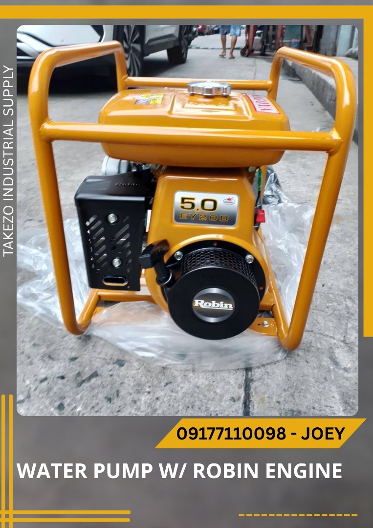 Water Pump with Robin Engine, Furniture & Home Living, Furniture, Other ...