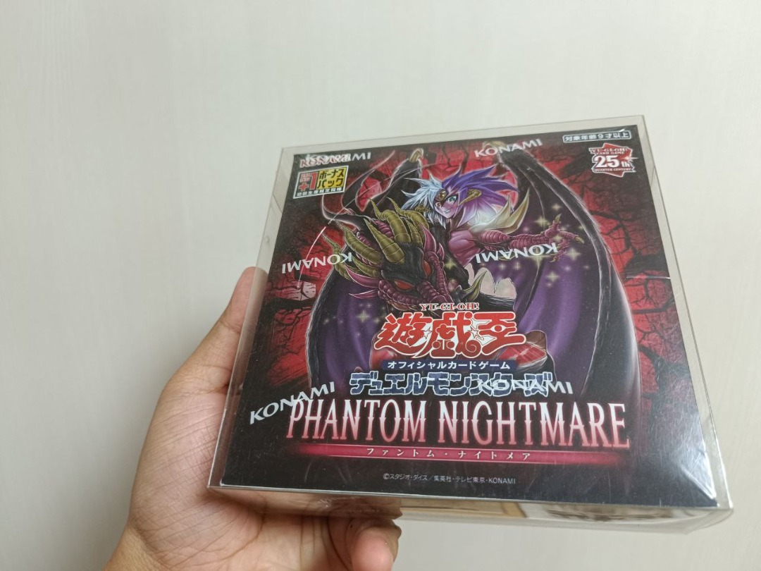 Yugioh OCG Phantom Nightmare Japanese Booster Box (BONUS Pack +1 ...
