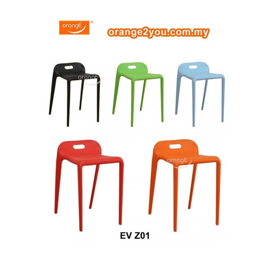 Zac Designer Plastic Air Stool (EV Z01), Furniture & Home Living ...
