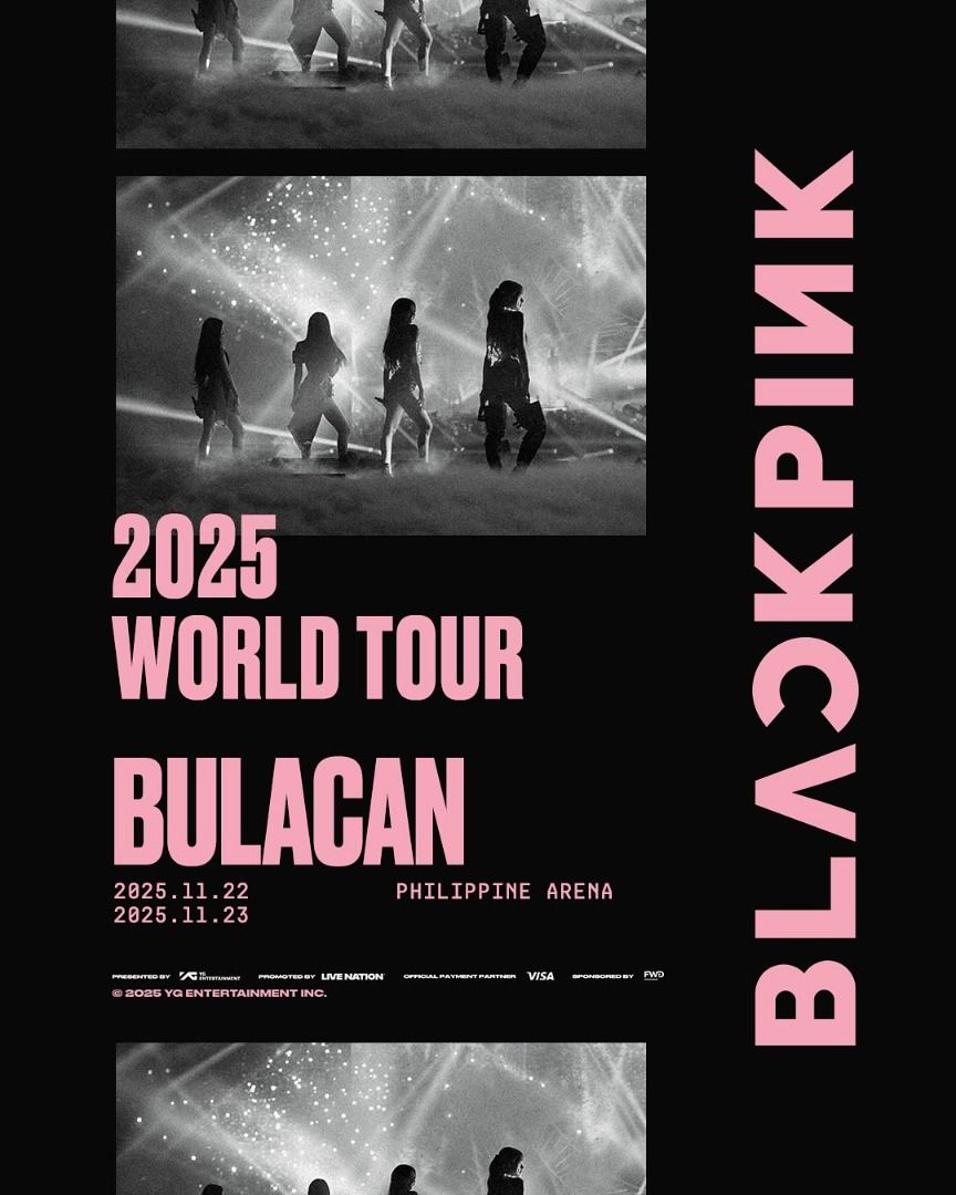BLACKPINK Deadline PH Concert Ticket (Day 1 & 2) - UBB, LBA, UBA, LBB ...