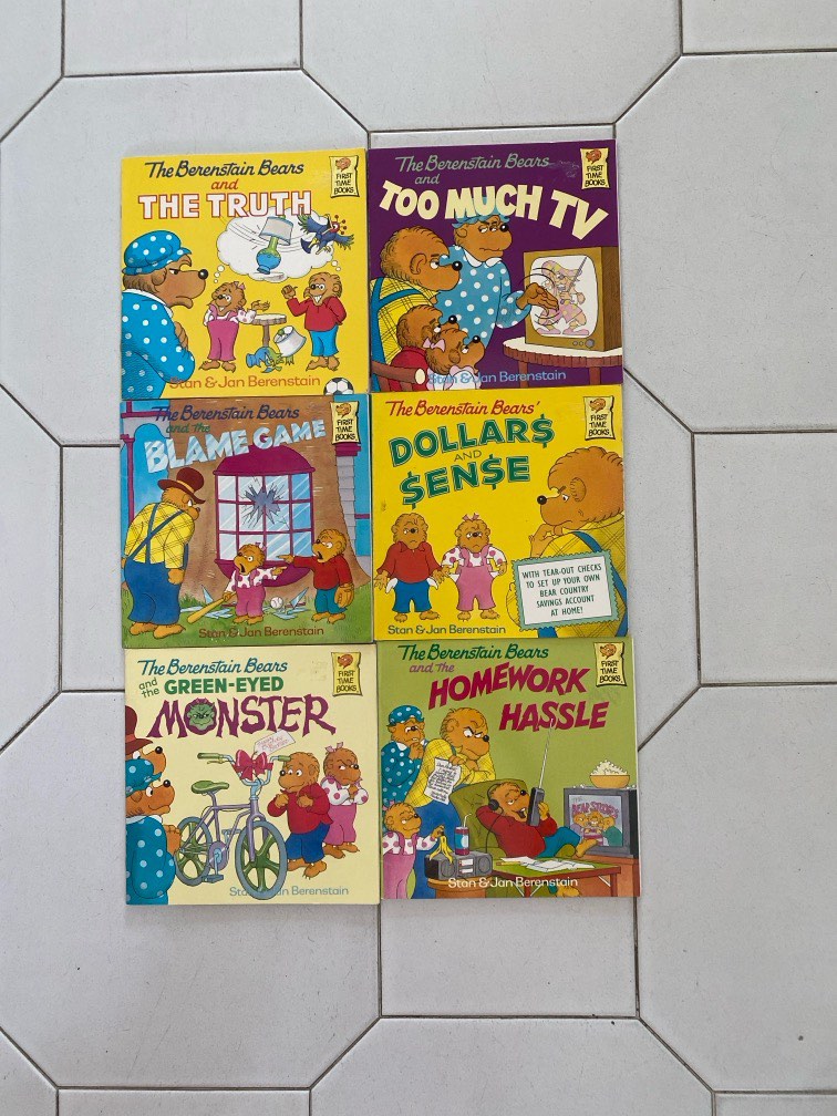 6 X ( bundle) The Berenstain Bears As Shown, Hobbies & Toys, Books ...