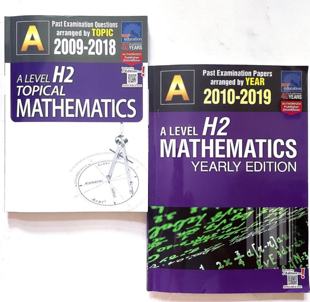 A Level H2 Mathematics Assessment Book, Hobbies & Toys, Books ...