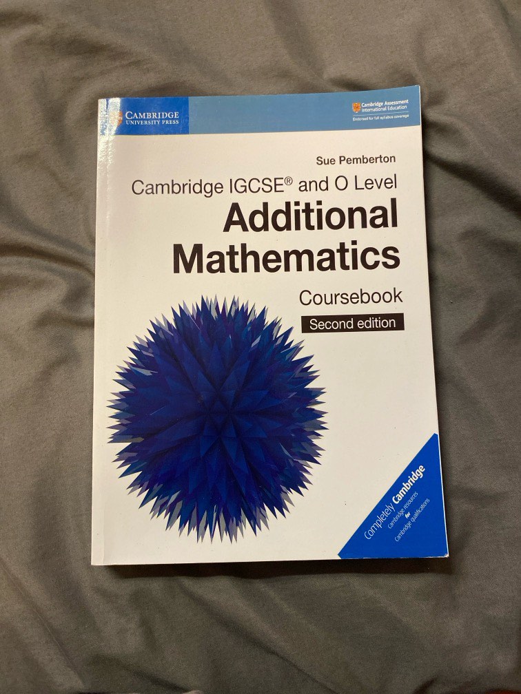 Additional Mathematics textbook, Hobbies & Toys, Books & Magazines ...