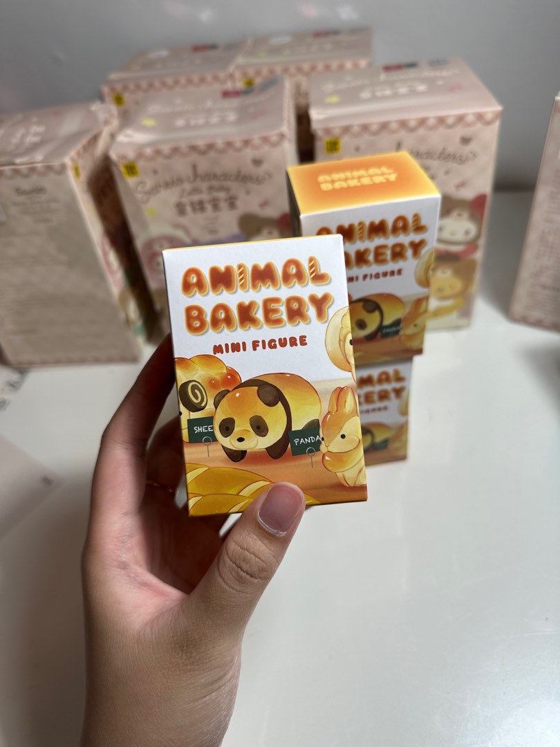Animal Bakery mini figure blind box random sealed, Toys & Collectibles ...