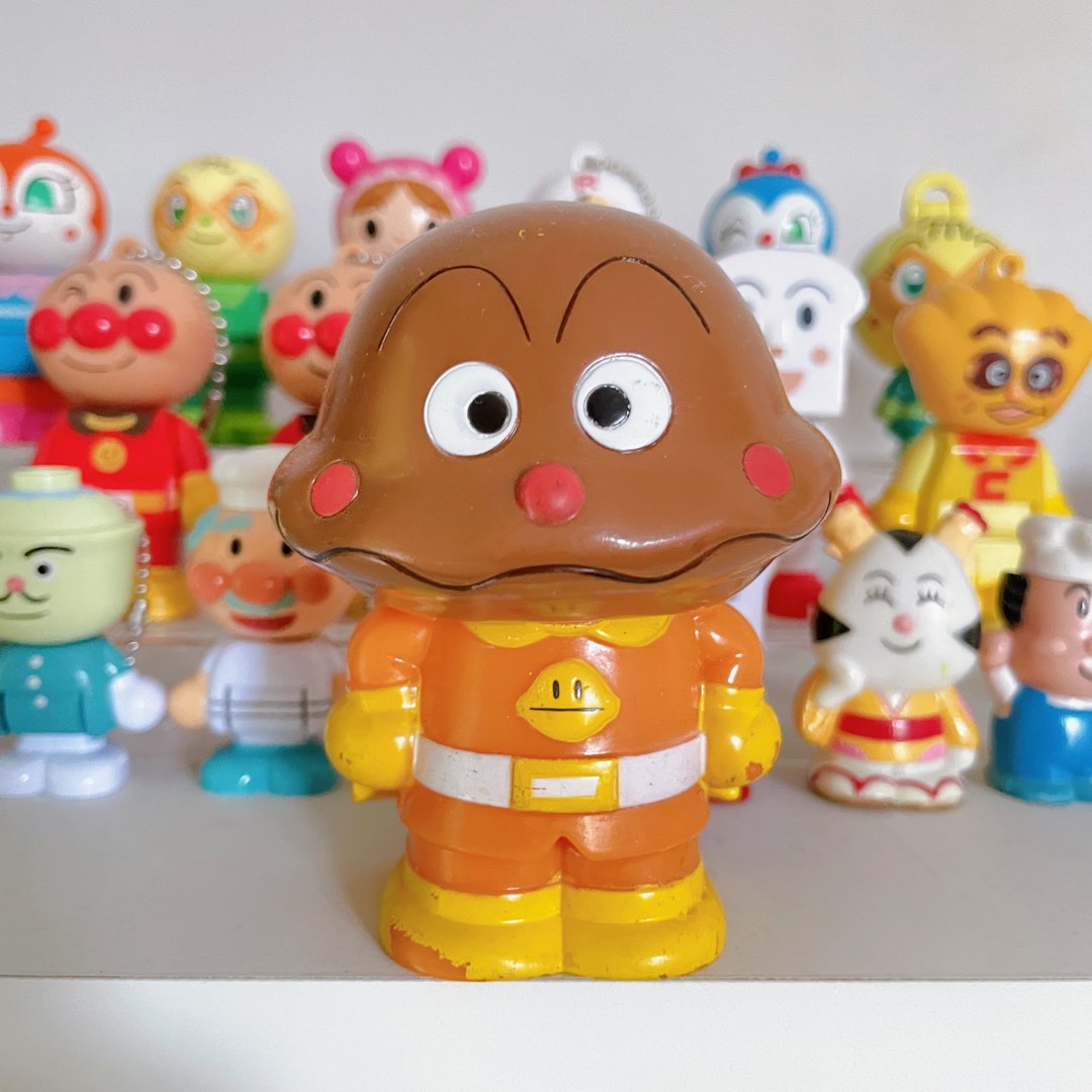Anpanman Currypanman Figure Bandai Japan Original Gashapon Trinkets ...