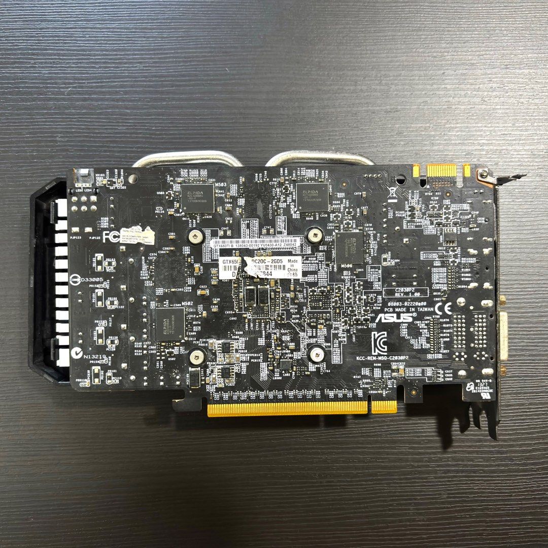ASUS GTX 650 Ti Boost (2GB) DirectCU II OC Edition, Computers & Tech ...