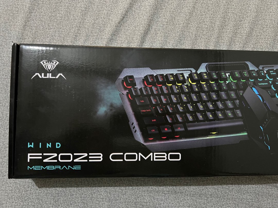 Aula F2023 Wired Gaming Keyboard and Mouse Combo, Computers & Tech ...