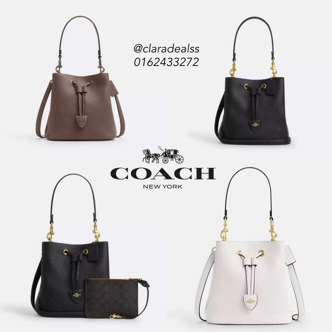 Authentic Coach Rowan Bucket Bag, Luxury, Bags & Wallets on Carousell