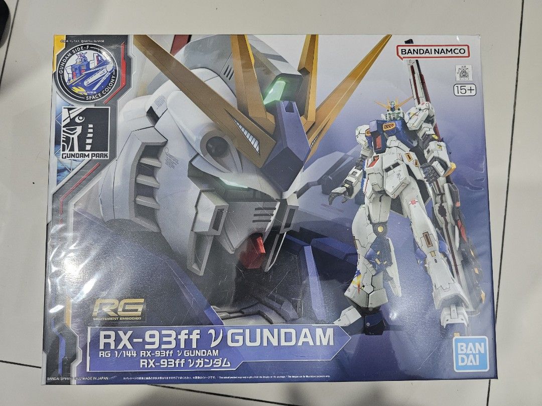 Bandai RG 1/144 RX-93 ff Nu Gundam, Hobbies & Toys, Toys & Games on ...