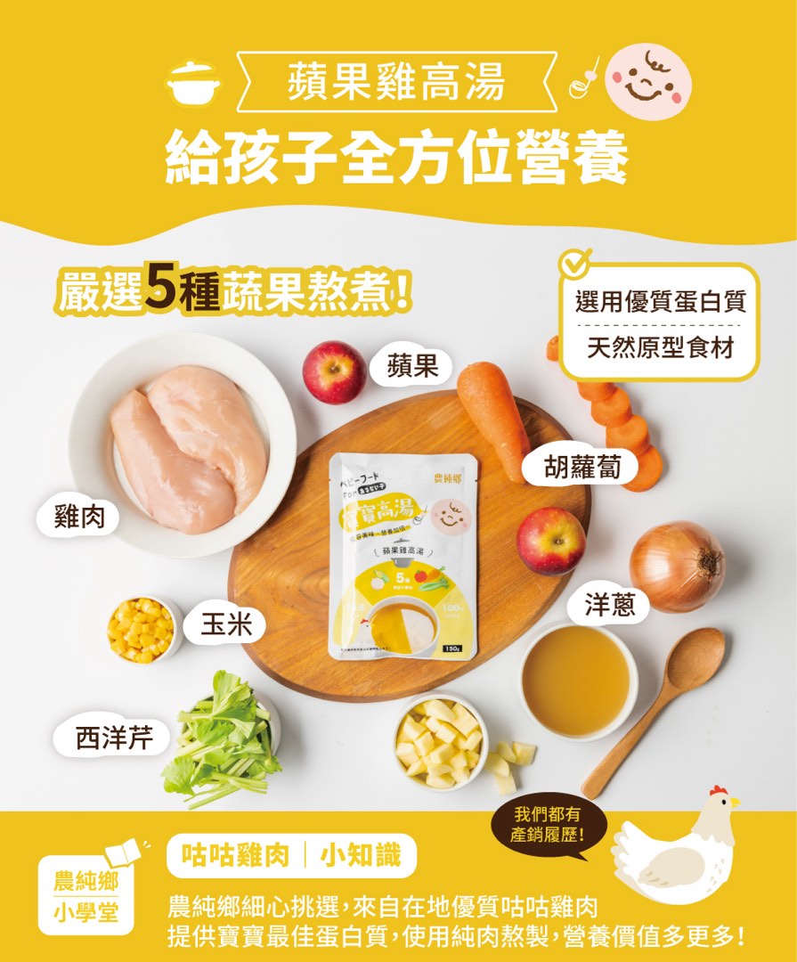 Nong chun xiang baby stock soup (apple &chicken), Food & Drinks, Packaged & Instant Food on ...