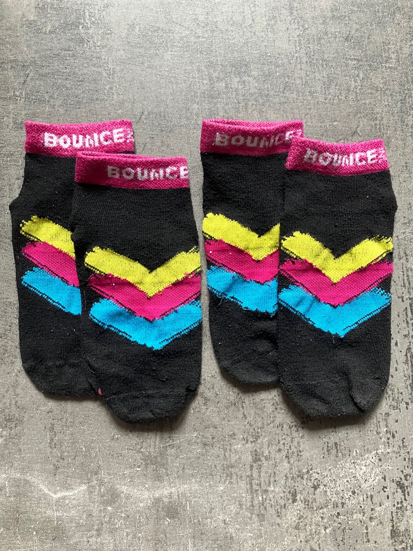 BOUNCE Trampoline Park Grip Socks, Everything Else on Carousell