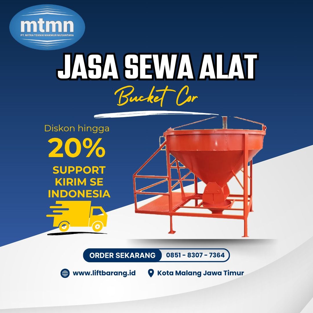 Bucket Cor untuk Proyek Konstruksi: Kualitas Terjamin, Kuantitas ...