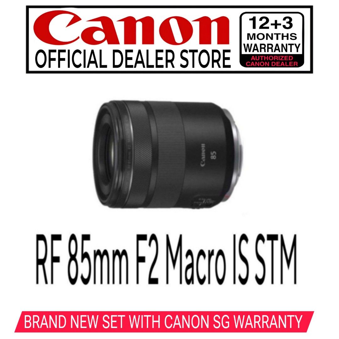 Canon RF 85mm F2 Macro IS STM CANON rf85mm f2 Marco, Photography, Lens ...