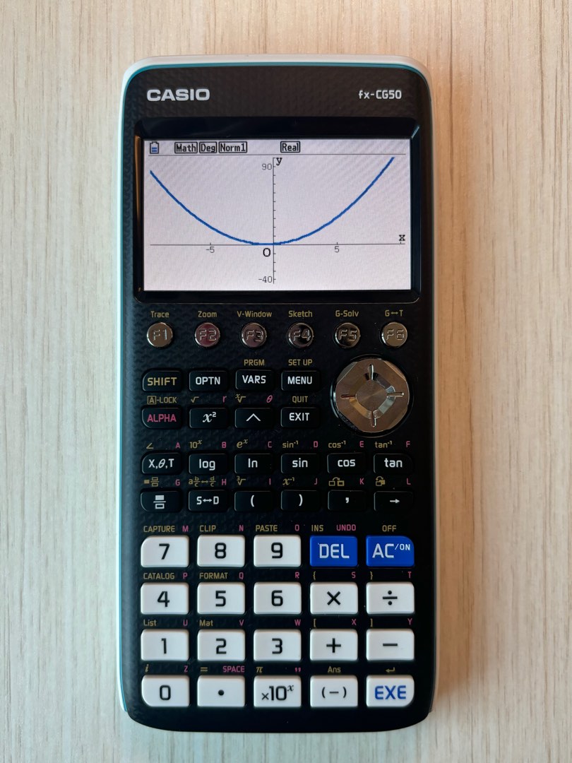 Casio fx-cg50 calculator, 電腦＆科技, 電腦周邊及配件, 其他 - Carousell