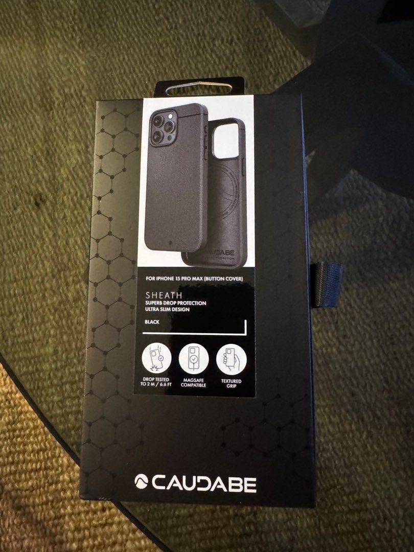 Caudabe Sheath iPhone 15 Pro Max, Mobile Phones & Gadgets, Mobile ...