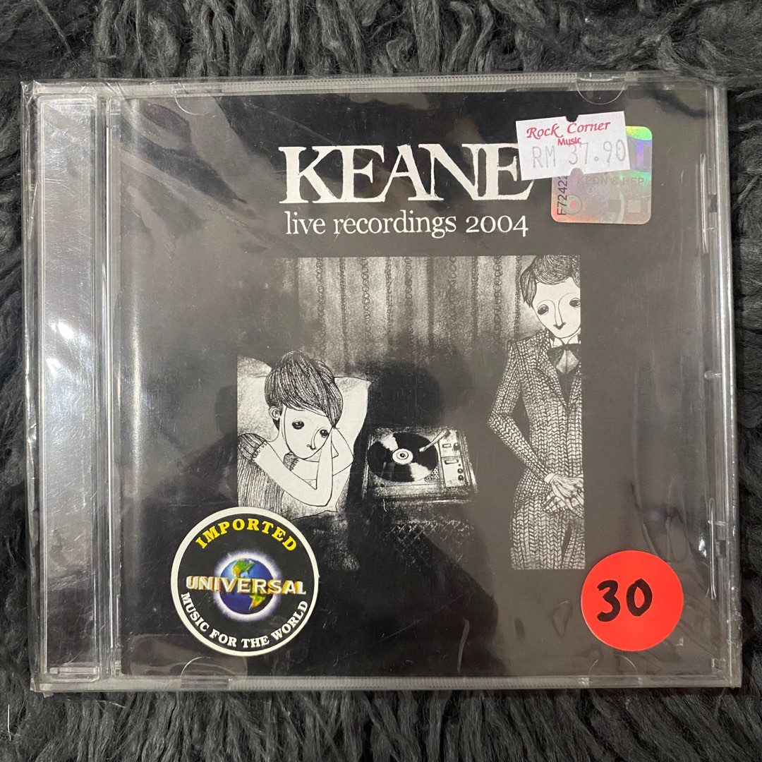 CD KEANE Live Recording 2004, Hobbies & Toys, Music & Media, CDs & DVDs on Carousell