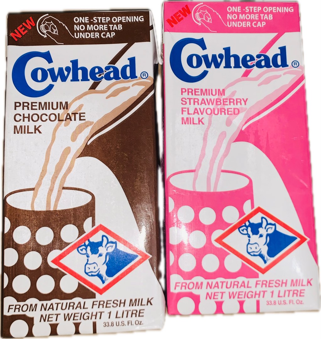 COWHEAD STRAWBERRY / CHOCOLATE MILK 1L, Food & Drinks, Beverages on ...