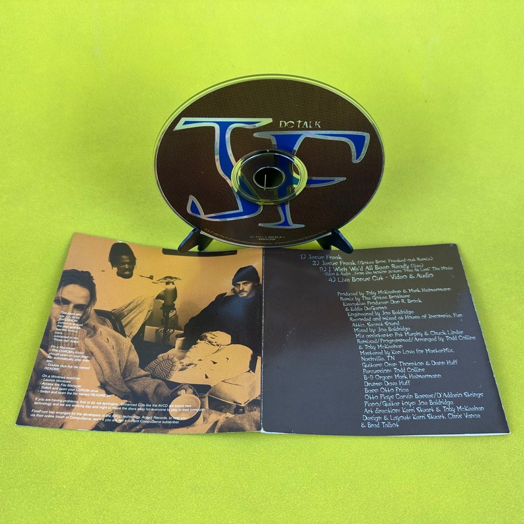 DC Talk Jesus Freak The Single 1995 CD Single, Hobbies & Toys, Music ...