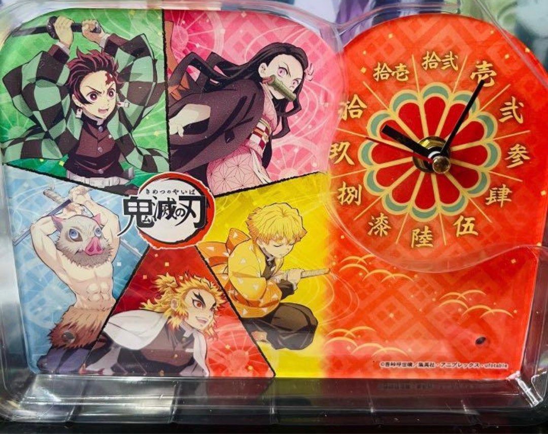Demon Slayer: Kimetsu no Yaiba Die-cut Acrylic Clock Orange Kyojuro New ...