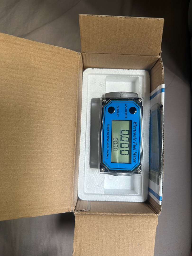 Digital Water Flow sensor meter (1 inch), Commercial & Industrial ...