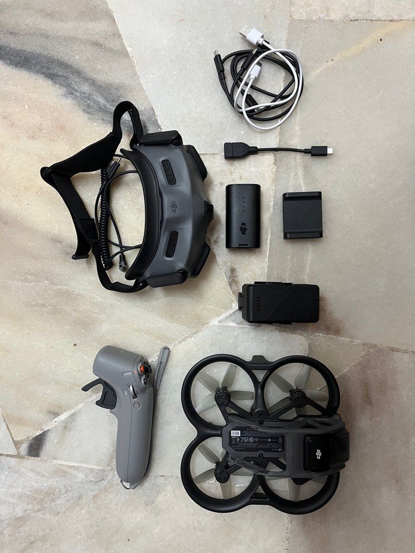 DJI Avata 1 Complete Set, Photography, Drones on Carousell