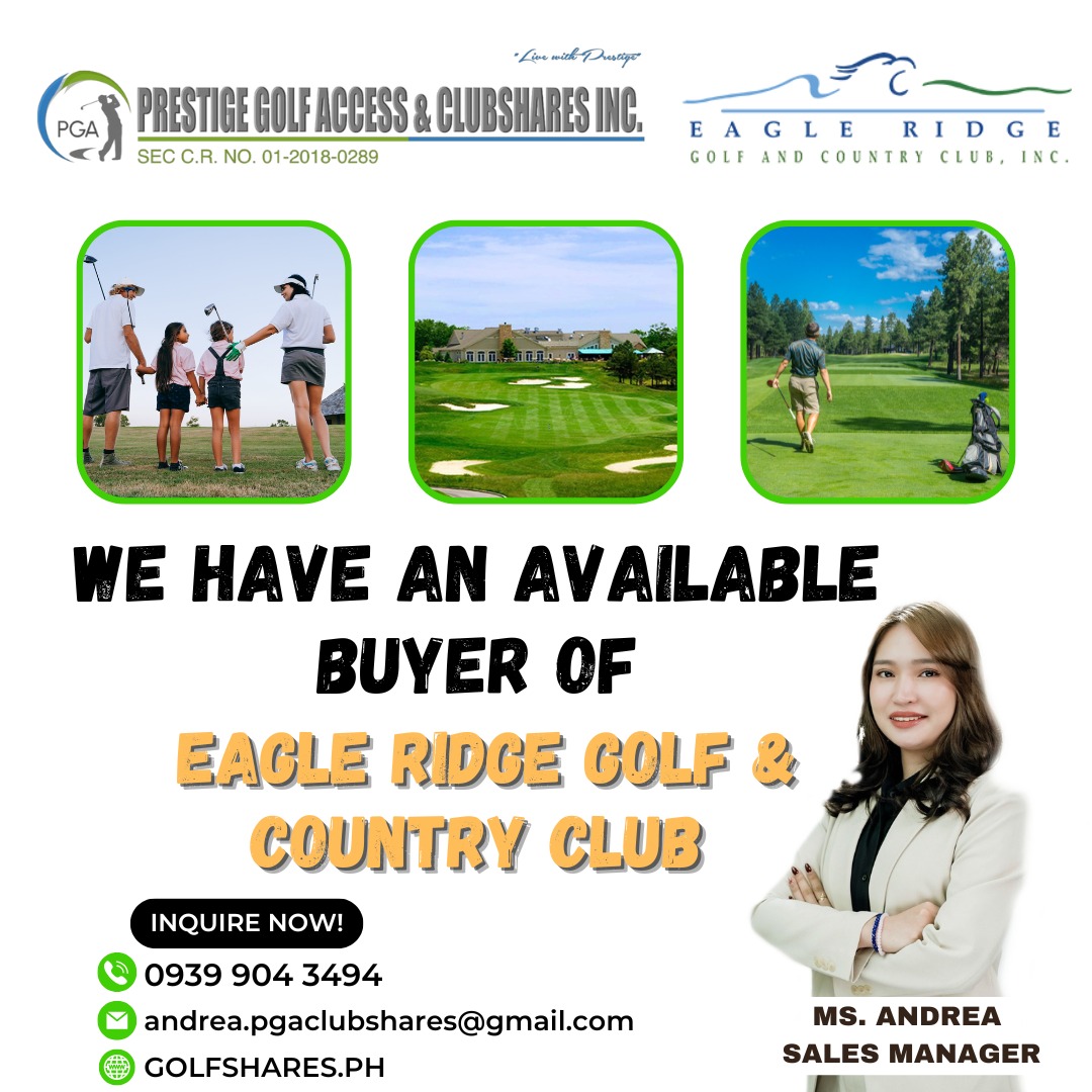 EAGLE RIDGE GOLF & COUNTRY CLUB, Sports Equipment, Sports & Games, Golf on Carousell