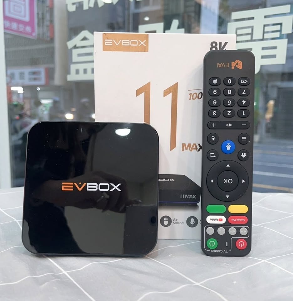 【艾爾巴二手】EVBOX 11MAX 易播盒子 4G64G 純淨版 #二手電視盒#保固中#勝利店 B2787, 電視及其他電器 , 電視及其他電器 , 藍光及播放器在旋轉拍賣