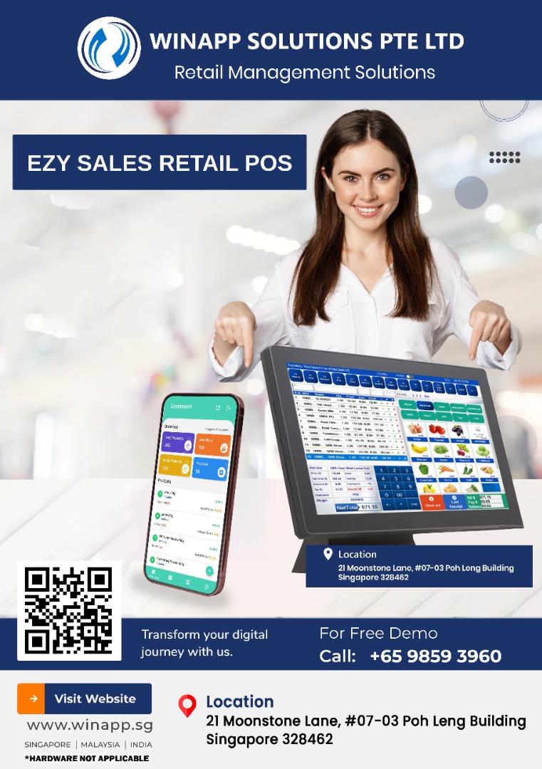 Ezysales Retail POS - Software / Machine/ Terminal & Cash Register | Cloud POS System | Billing ...