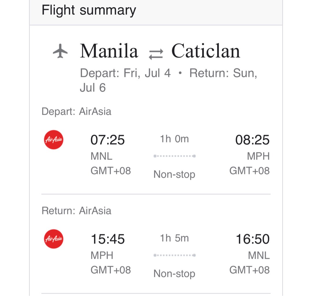 For sale Boracay roundtrip airfare ticket, Tickets & Vouchers, Event ...